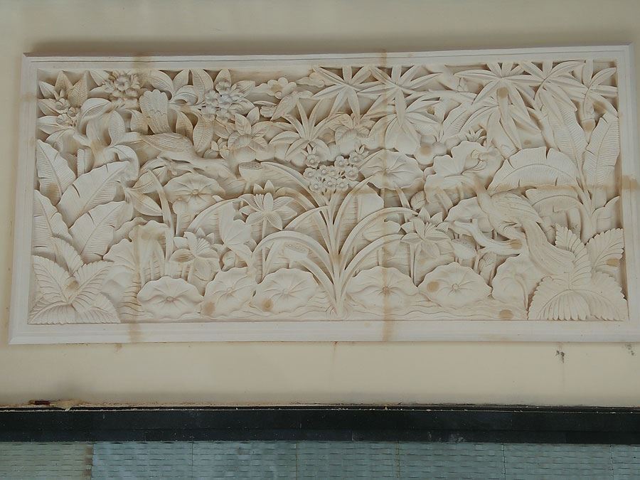 Relief Batu Alam Motif Ukiran Alam Khas Bali - Ukiran Bali