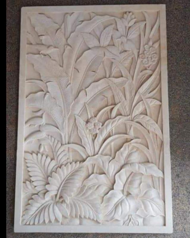 Relief Daun Pisang Murah - Ukiran Bali